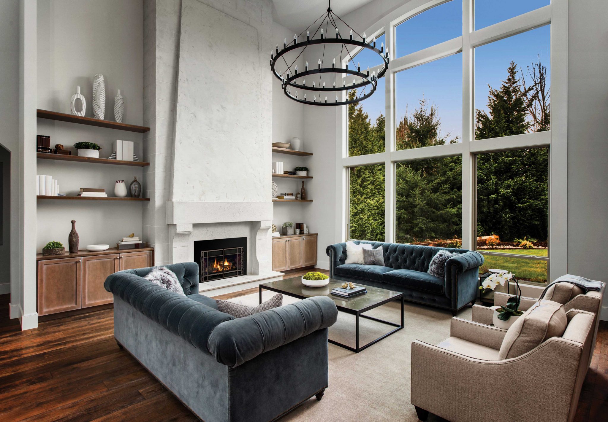 Traditional Open Hearth Fireplace - Supreme Fireplace & Hearth